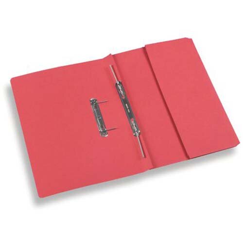 Rexel Jiffex Pocket Transfer File Manilla Foolscap 315gsm Red (Pack 25 ...