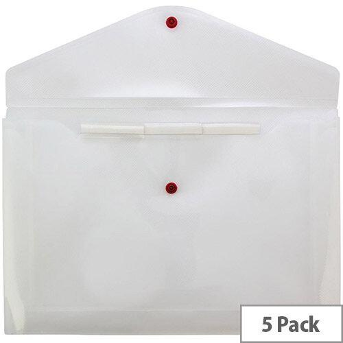 Snopake Polyfile Trio Electra Wallet File Polypropylene with Pocket ...