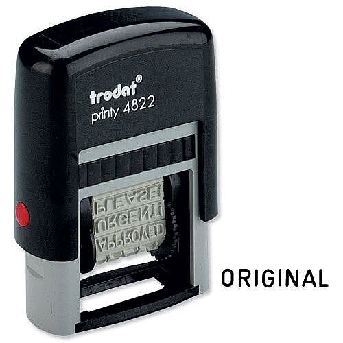 Trodat Printy 4822 Stamp 12 words 4mm print - Hunt Office UK