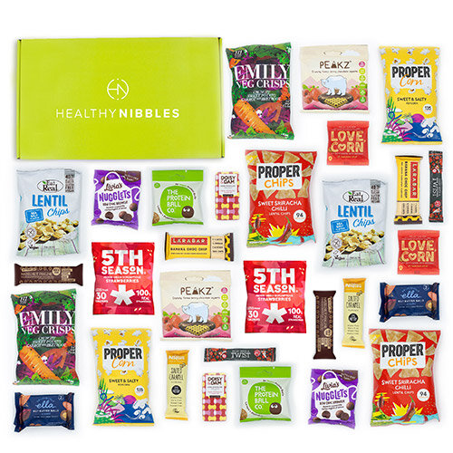 Healthy Nibbles Vegan Snack 30 Piece Office Box Ref Vegan30 - Hunt ...