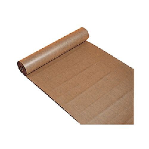 Polythene Coated Kraft Paper Roll 900mmx100m Brown 70080 - Hunt Office UK