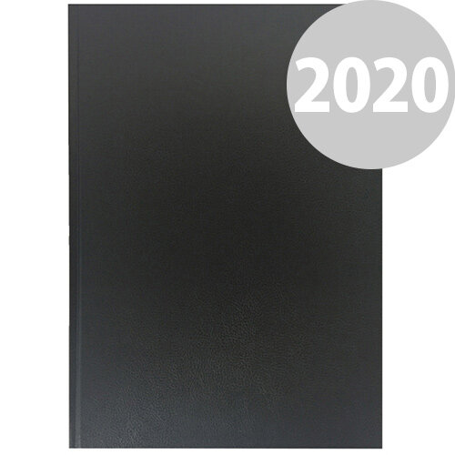 Collins A4 Desk Diary Day Per Page 2020 Black 44 - Hunt Office UK