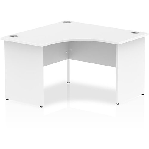 Impulse Symmetrical Corner Office Desk W1200xH730mm Panel End Legs ...