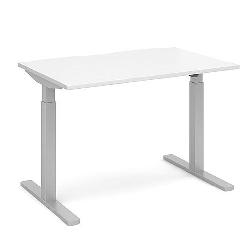 Elev8 Mono Electric Height Adjustable Rectangular Sit Stand Desk with ...