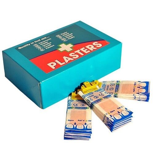 Pull 'n' Open Refill Fabric Plasters 7.2 x 2.5cm (100) Box HA1201010 ...