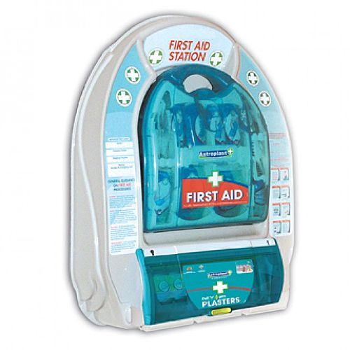 Astroplast First Aid Kit Station Up to 20 Person 4210045 - Hunt Office UK