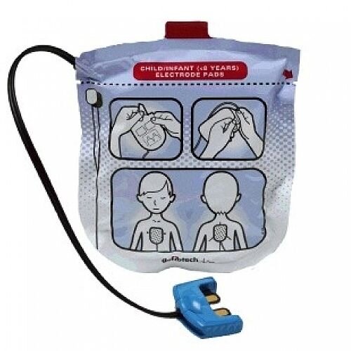 Defibtech Lifeline AED Paediatric/Child/Infant Defibrillation Electrode ...