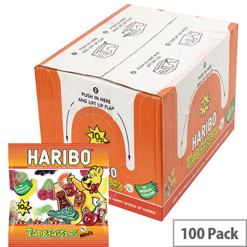 Haribo Tangfastics Small Bag Jelly Sweets (Pack of 100) 73142 - Hunt ...