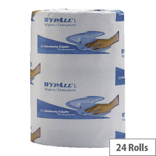 Kimberly-Clark Wypall L30 Wipers Tissues Refill Paper Rolls Small Blue ...