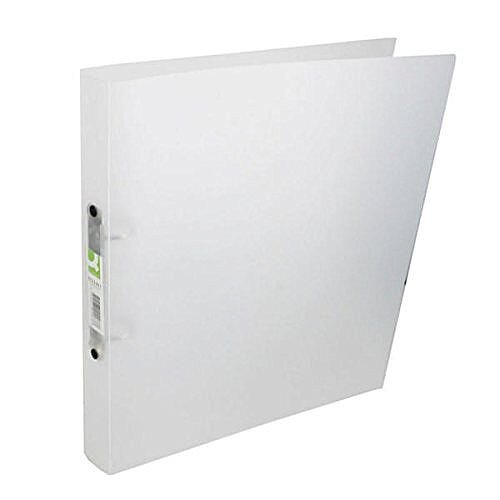 Q-Connect 2 Ring Frosted Clear A4 Binder KF02487 - Hunt Office UK