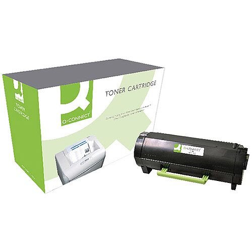 Q-Connect Lexmark MS610 Black Toner Ultra High Yield 50F2U00-COMP ...