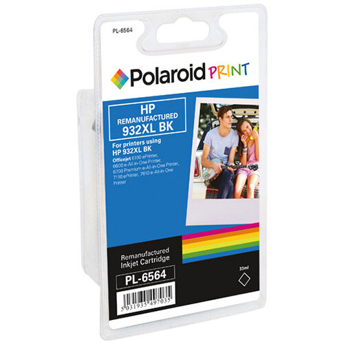 Polaroid HP 923XL Remanufactured Inkjet Cartridge Black CN053AE-COMP PL ...