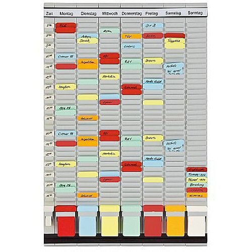 Franken Universal Planner 7 T-Card 35 Slots Size 2 PV-SET3 - Hunt Office UK