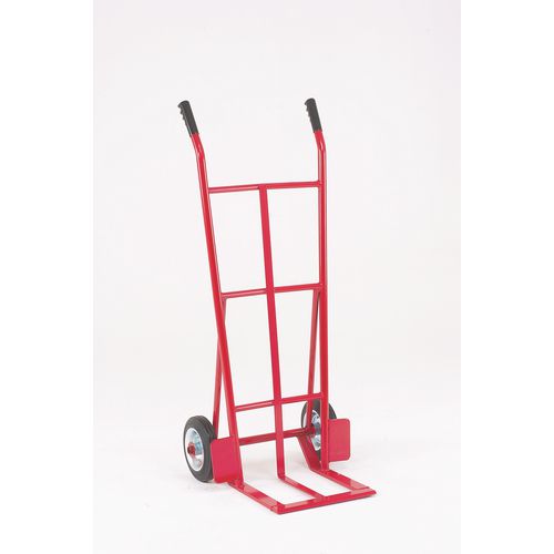 General Purpose Red Hand Truck With Rubber Wheels Capacity 150Kg 316859 ...