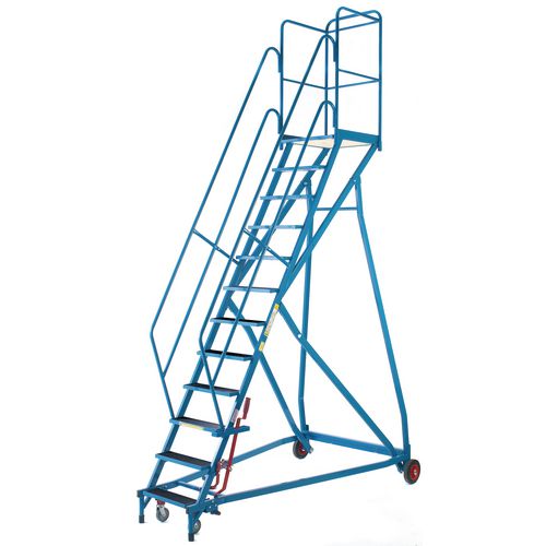 Steps Safety Rubber Treads 14 Step - Hunt Office UK