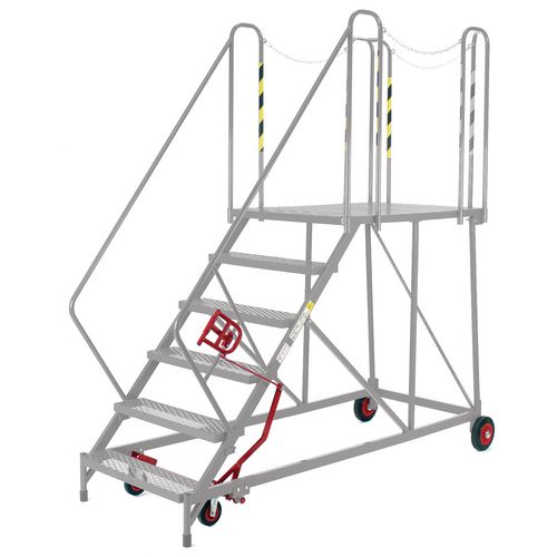 Easy Slope Access Platform 1920mm Galvanised - Hunt Office UK