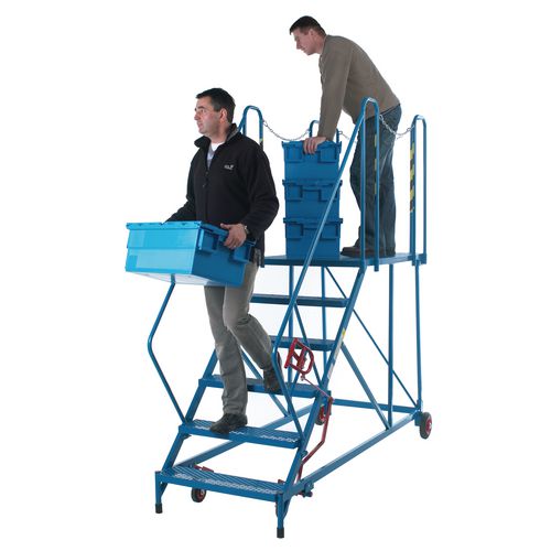 Easy Slope Access Platform 2380mm Blue - Hunt Office UK