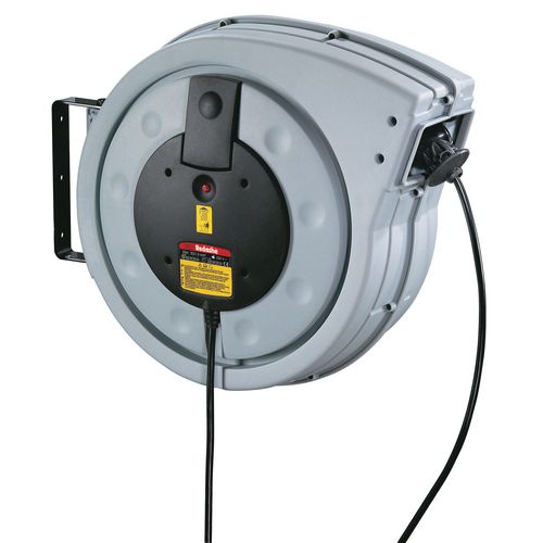 Spring Cable Rewind Cable Reel 35M Long - Hunt Office UK