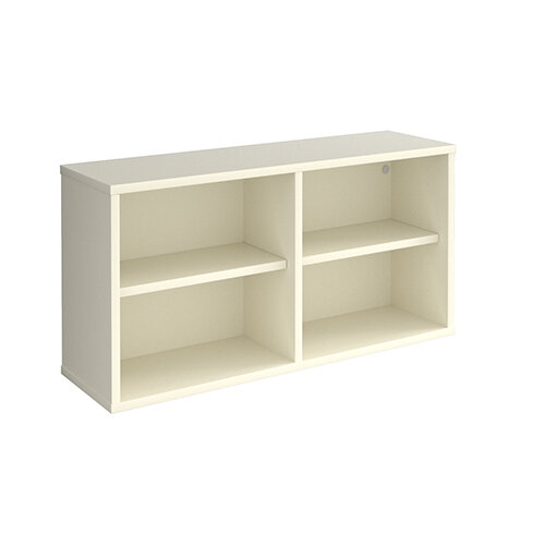 Universal Box Shelving Unit 800Mm Wide - White - Hunt Office UK