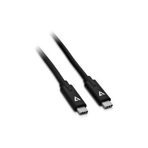 V7 USB Data Transfer Cable 2 m Type C USB Type C USB Black V7UCC-2M-BLK ...