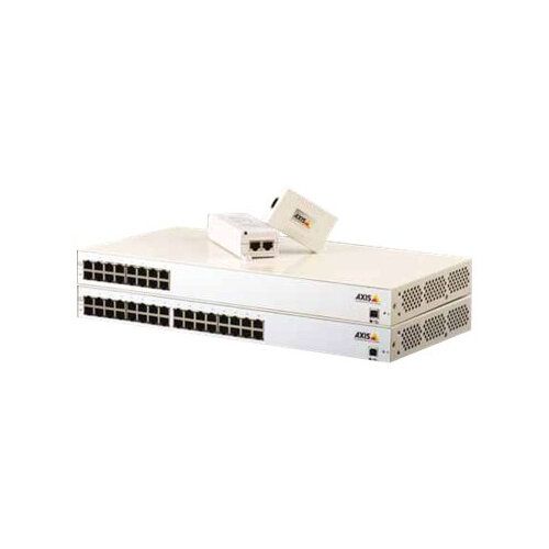 AXIS T8120 Midspan 15 W 1-port - PoE injector - AC 100-240 V - 15 Watt ...