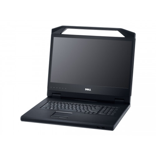 Dell KMM Console - KVM console - 18.5" - rack-mountable - 1U - Hunt ...