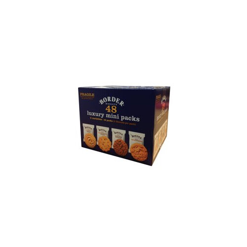 Border Biscuits Luxury Mini Twin Pack Assorted Biscuits (Pack 48 ...