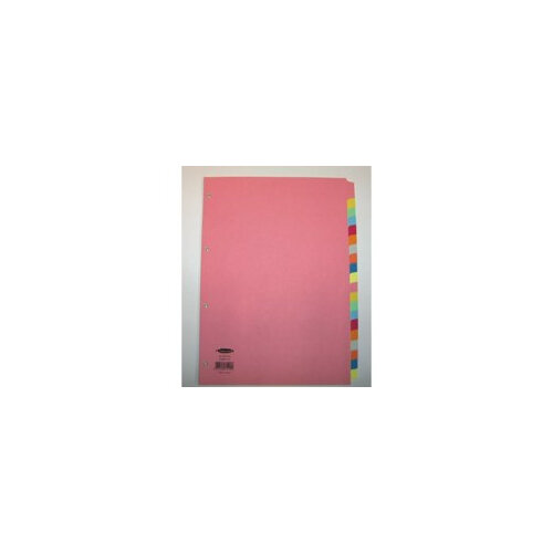 Concord Divider 20 Part A4 160gsm Board Pastel Assorted Colours - Hunt ...