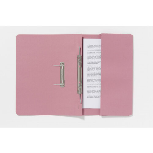 Guildhall Spring Pocket Transfer File Manilla Foolscap 285gsm Pink ...