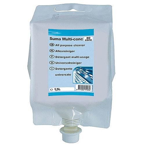 Diversey Suma Multi D2 Detergent Concentrate 1.5 Litre MWE 7010023 ...