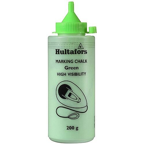 Chalkline Chalk H.V GREEN 200 200g - Hunt Office UK