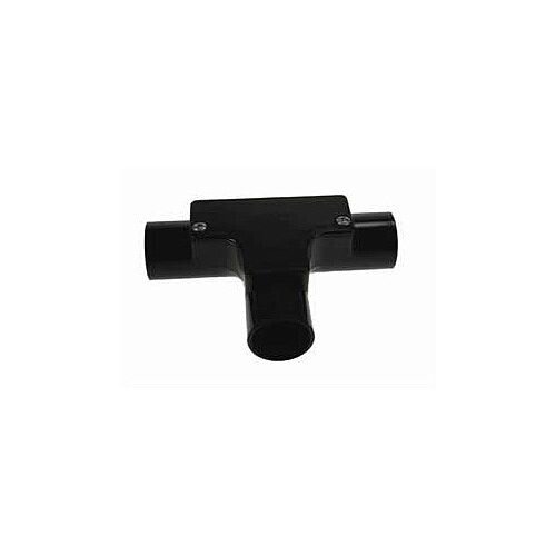 25mm PVC Inspection Tee - Black - Hunt Office UK