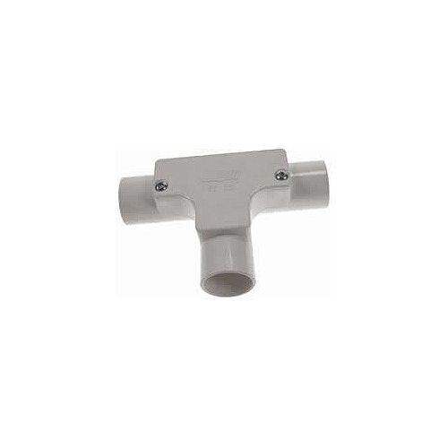 25mm PVC Inspection Tee - White - Hunt Office UK