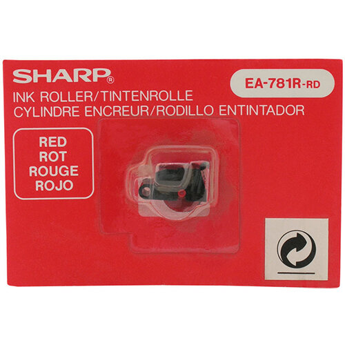 Sharp EL 1607p Adding Machine Ink Red - Hunt Office UK