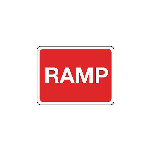 Aluminium General Traffic Sign Ramp - Hunt Office UK