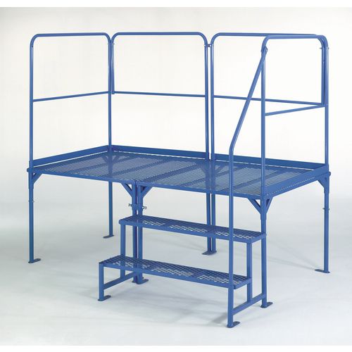 Work Platforms Platform Size 2000 X 1000mm 5 Step Steel Platform Height ...