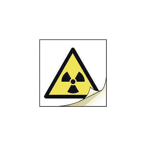 General Safety Labels Radiation Roll Of 100 - Hunt Office UK