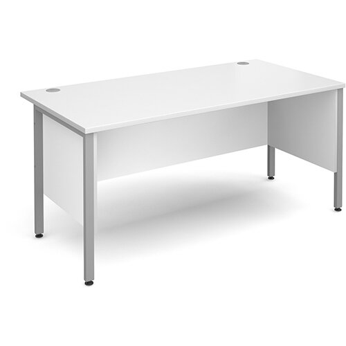 Maestro 25 SL straight desk with side modesty panels 1600mm x 800mm ...