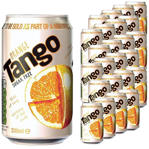 Tango Diet Soft Drink Can 330ml (Pack 24) - Hunt Office UK