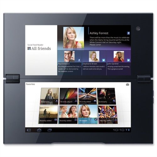 Sony Tablet Series P Compact Dual 14cm Touch Screen Clamshell 4GB WiFi ...
