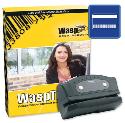 Wasp Time V6 STD Time and Attendance System Barcode Clock Solution ...