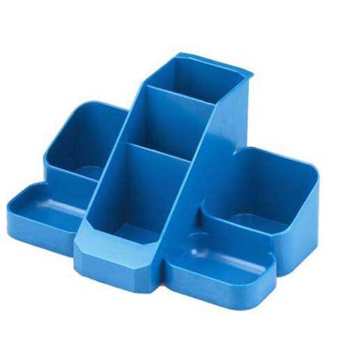 Avery Standard Range Desk Tidy (Blue) with 7 Compartments - HuntOffice ...
