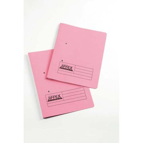 Rexel Jiffex Transfer File Manilla A4 315gsm Pink (Pack 50) 43247EAST ...