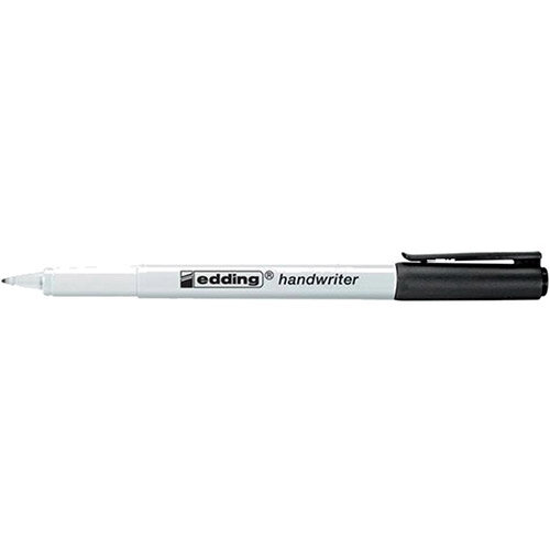 Edding 1.0mm Tip Water-Based Handwriter Pen Black - Hunt Office UK