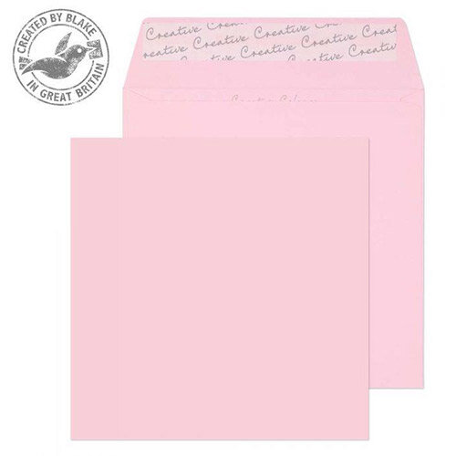 Creative Colour Baby Pink Square Wallet Envelopes (Pack of 500) - Hunt ...