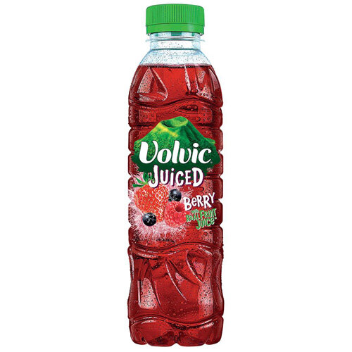 Volvic Juiced 500ml Bottle Berry Medley Pack of 12 - Hunt Office UK