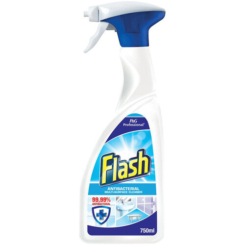 Flash 750ml Professional Anti-bacterial Multi-surface Cleaner Spray ...