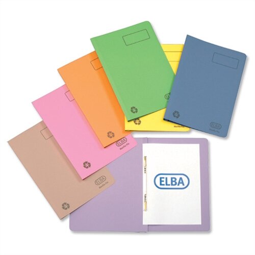 Flat File 35mm Foolscap Buff Pack 25 Elba Ashley - Hunt Office UK