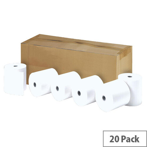 NCR Printer Rolls Thermal 1-ply Coreless W57xDiam30mm 10.6m Ref 800428 ...