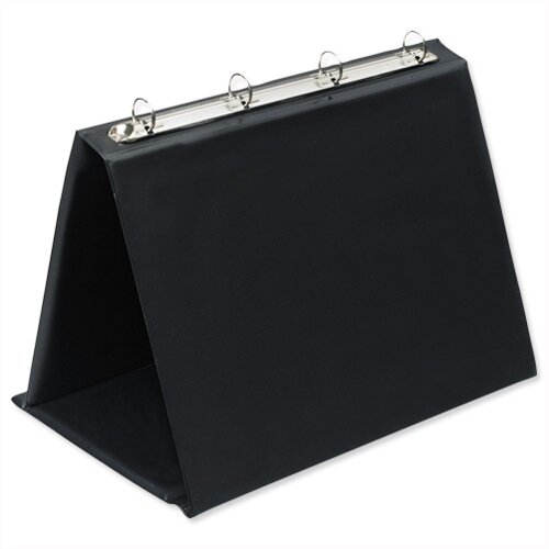 Bantex Easel Presenter A4 Landscape Black - Hunt Office UK